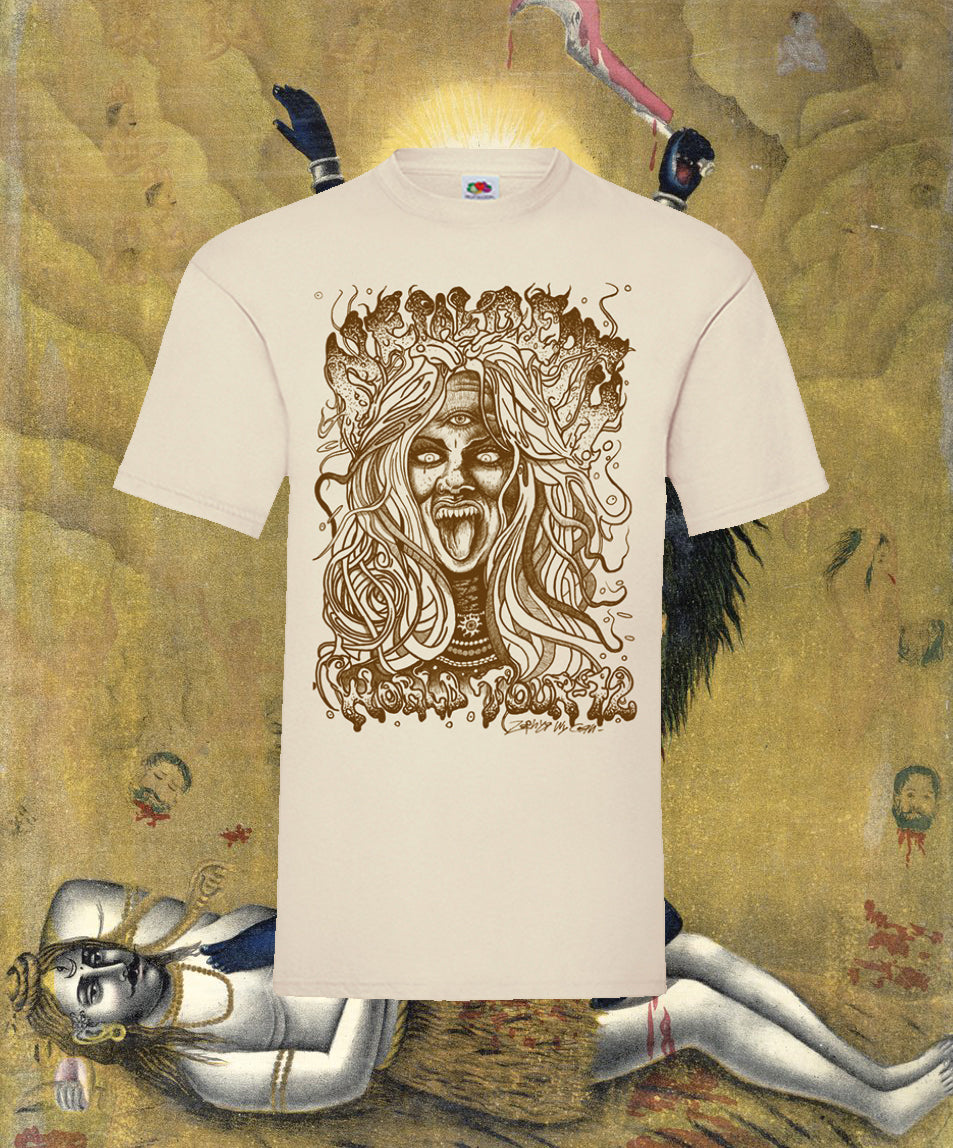1972 Kali Ma Tee - Vintage Cream – Nepal Death